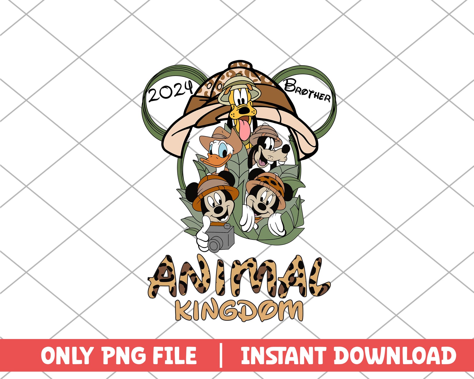 Brother animal kingdom disney png – svg files for cricut