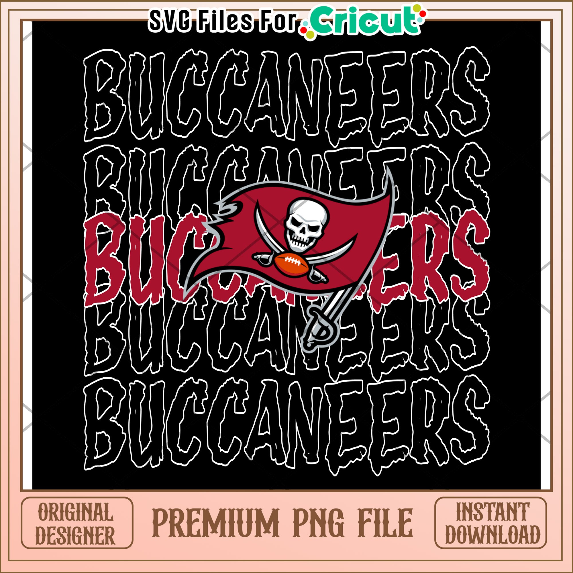 Buccaneers PNG design for Cricut, perfect for sports enthusiasts – svg ...