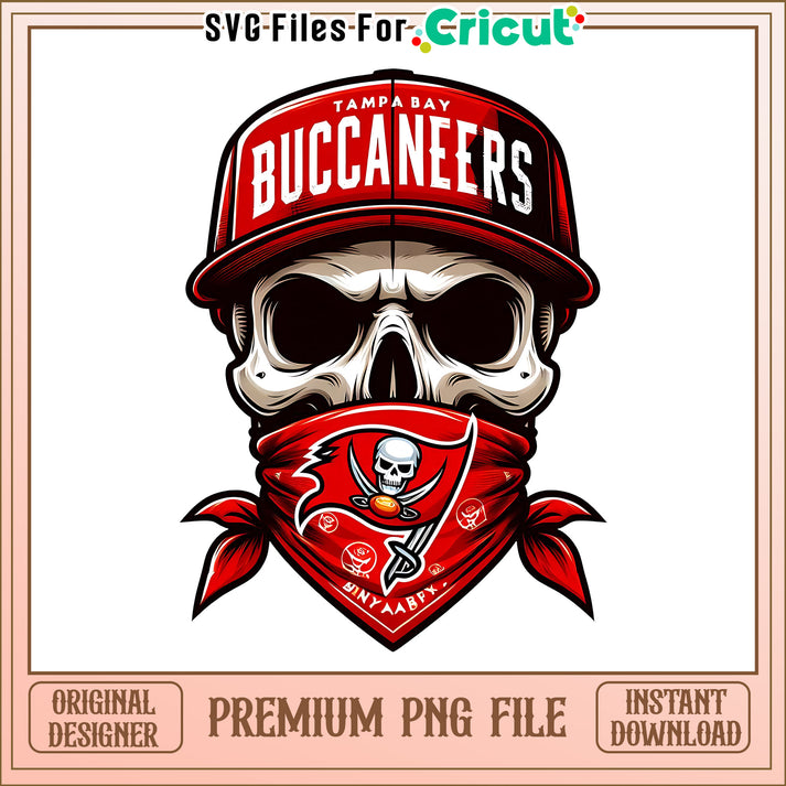 Buccaneers team skull bandana png, Tampa Bay Buccaneers png, NFL png ...