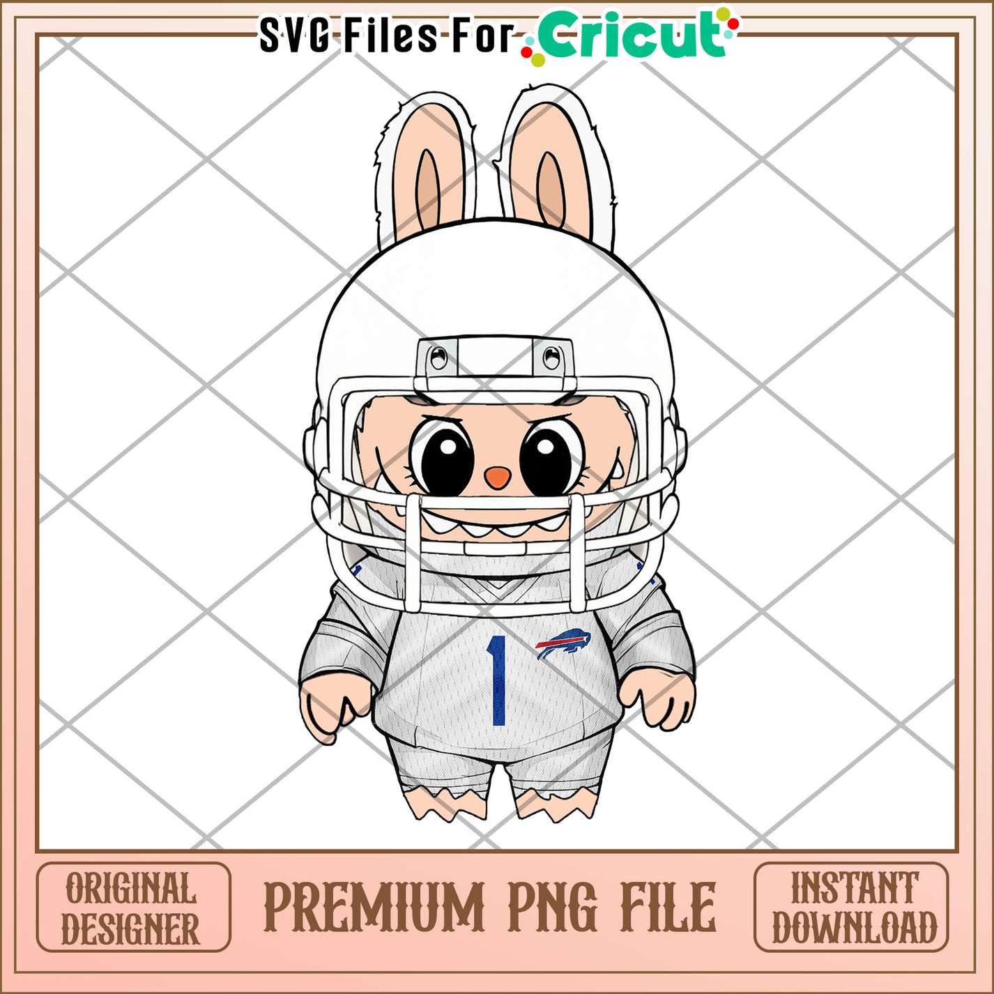 Buffalo bills labubu png, nfl teams png, super bowl png – svg files for ...