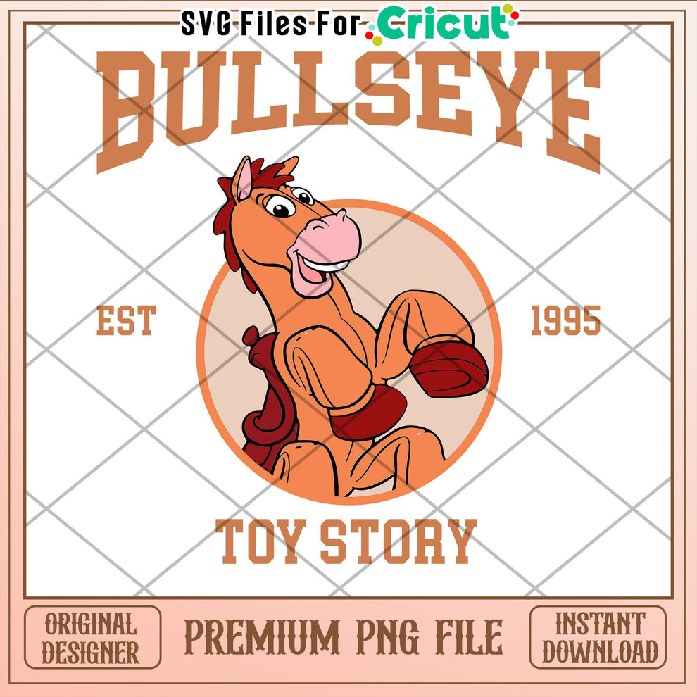 Bullseye Toy Story PNG Cricut Design – svg files for cricut