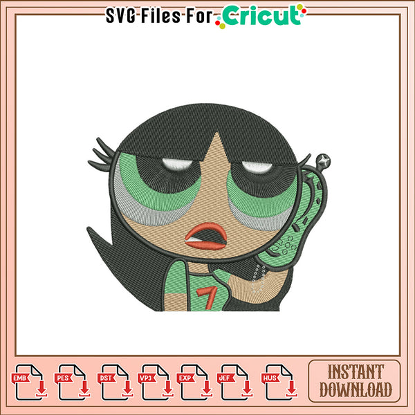 Buttercup Embroidery Design - Instant Download – svg files for cricut