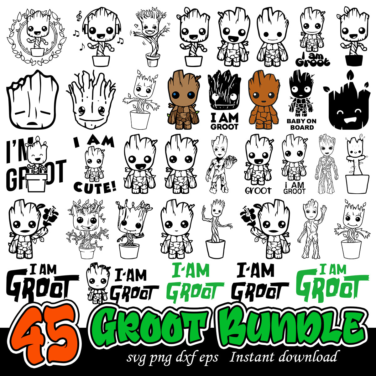 Groot svg Bundle, Guardians of the galaxy movies svg bundle – svg files ...