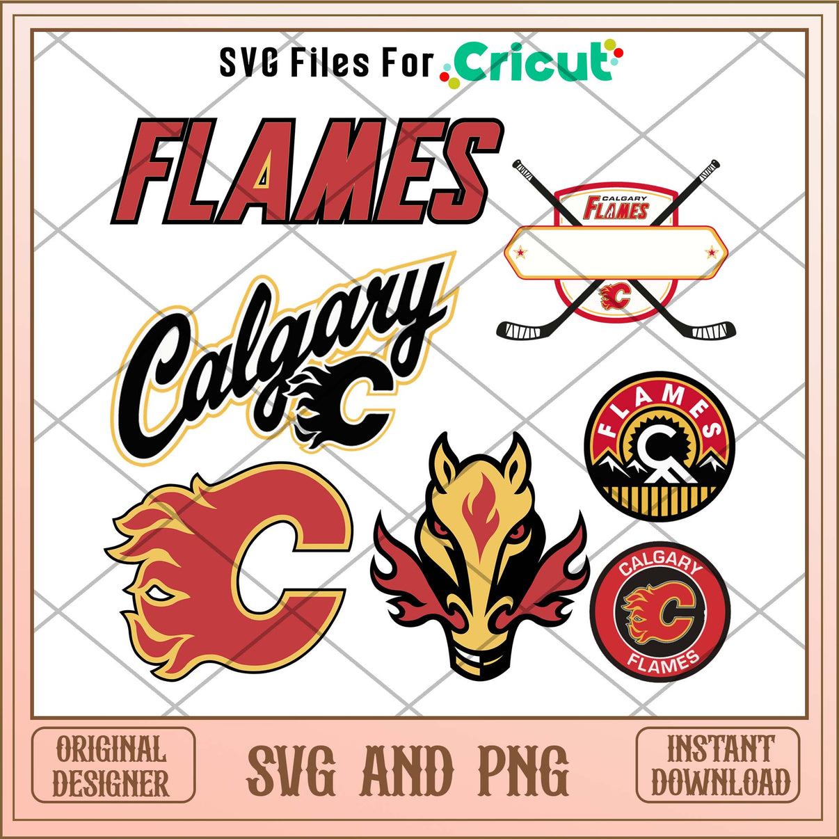 Calgary Flames svg, Calgary Flames svg bundle, NHL svg – svg files for ...