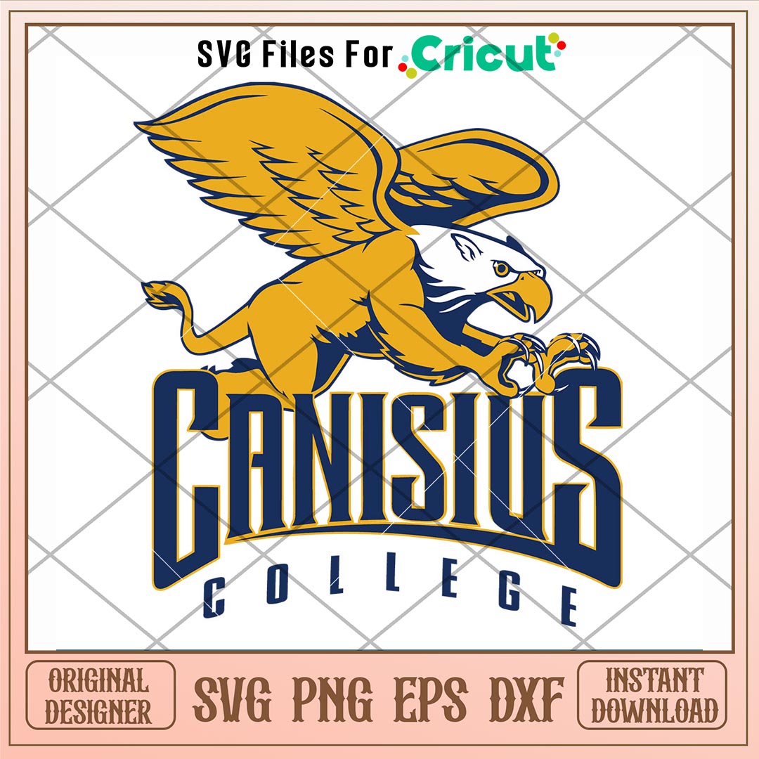 Canisius Golden Griffins Logo Svg, Canisius Golden Griffins Svg, NCAA ...