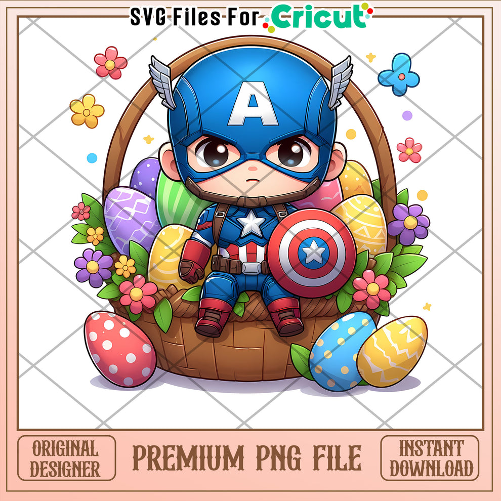Captain America Easter PNG – svg files for cricut