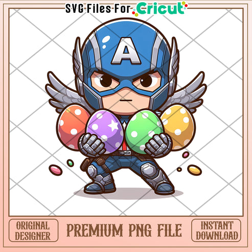 Captain America Easter PNG Instant Download – svg files for cricut
