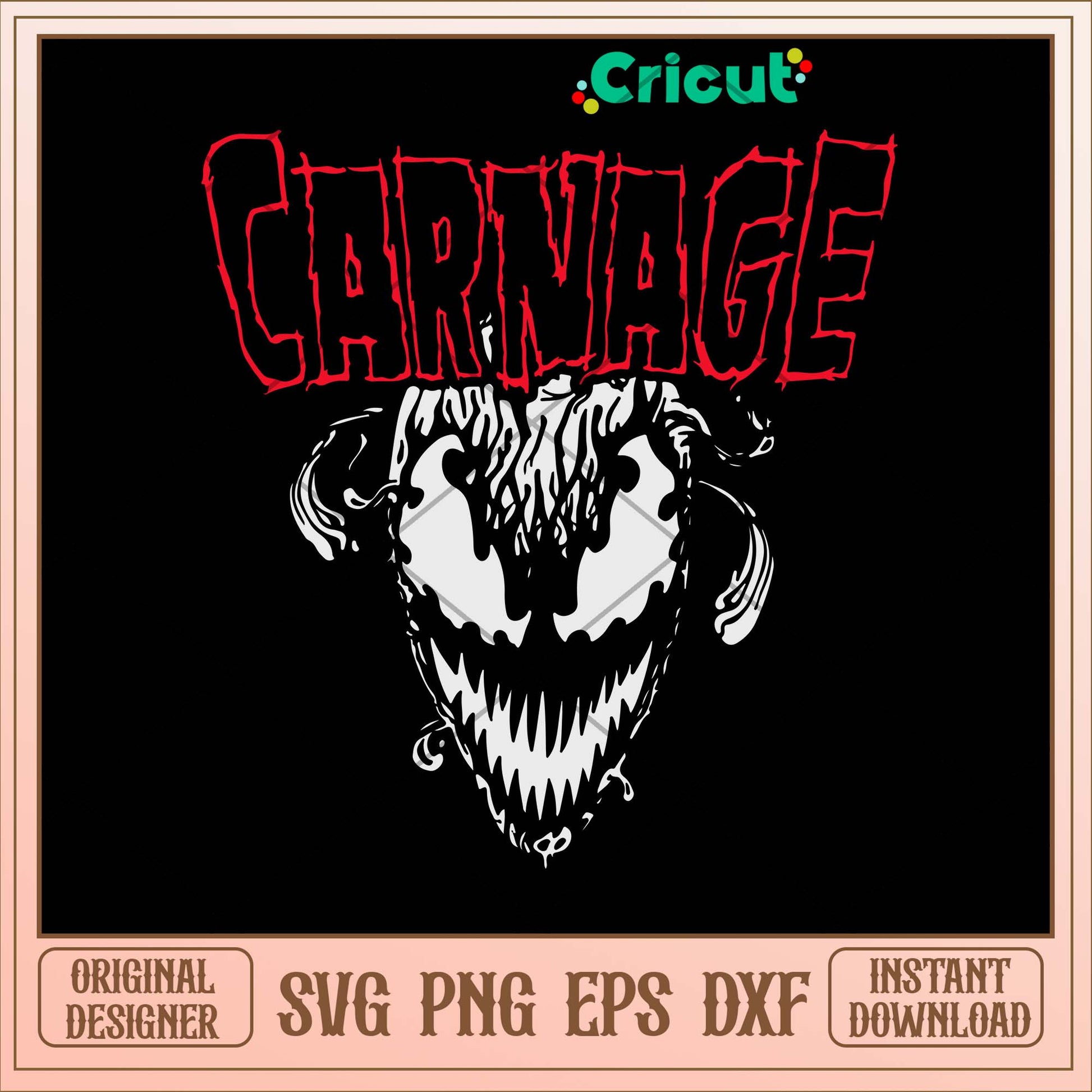 Carnage Venom Svg-Svgfilesforcricut – svg files for cricut