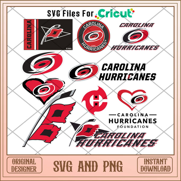 Carolina Hurricanes svg, Carolina Hurricanes svg bundle, NHL svg – svg ...