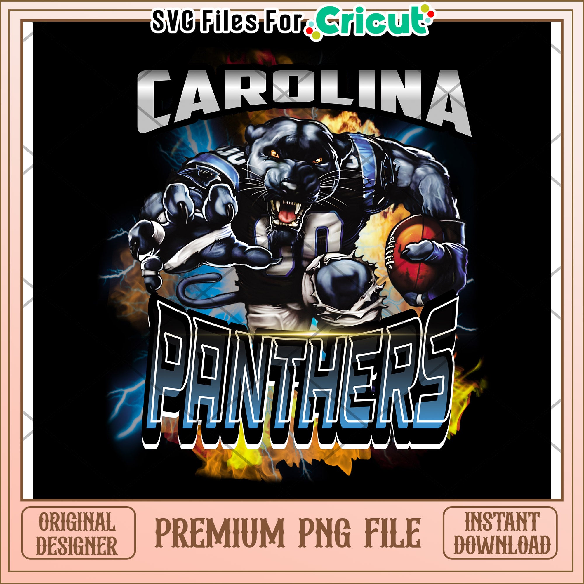 Carolina Panthers graphic design, premium PNG file download – svg files ...