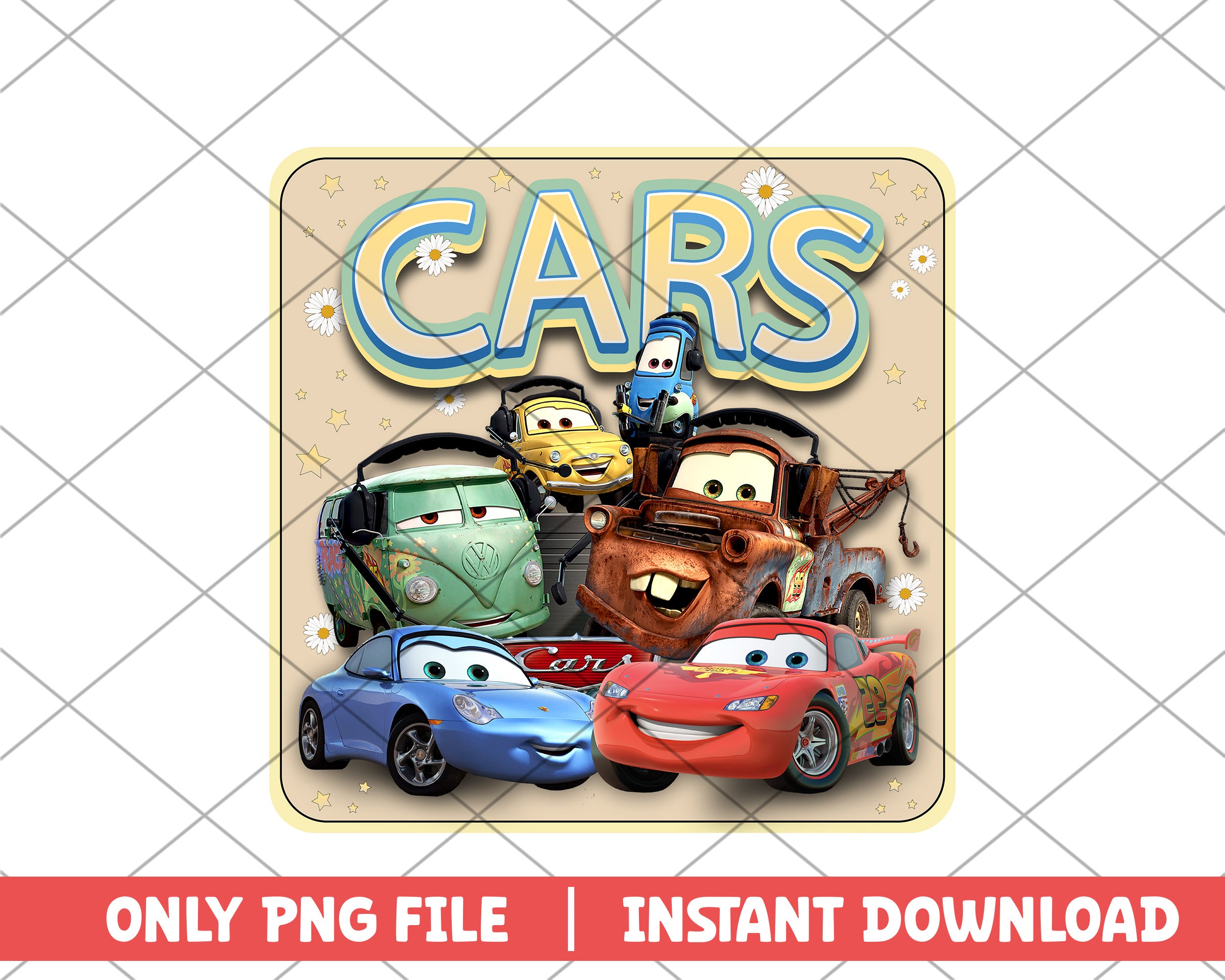 Cars characters disney png – svg files for cricut
