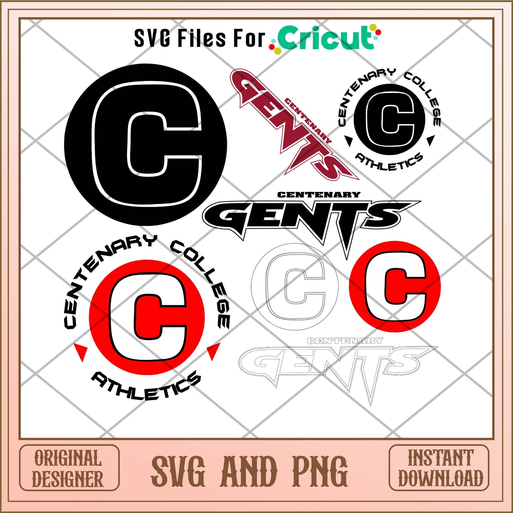 Centenary Gentlemen svg, Centenary Gentlemen svg bundle, NCAA svg – svg ...