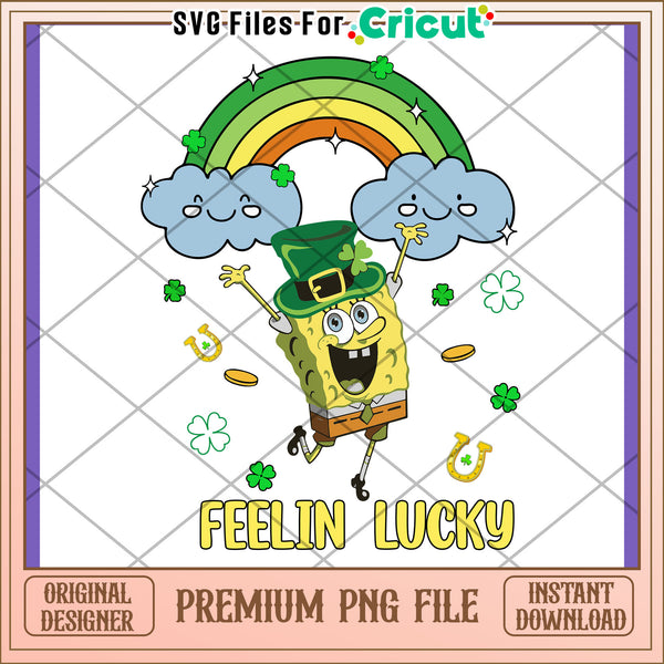 Cheerful Lucky Cartoon Character PNG Design Download – svg files for cricut