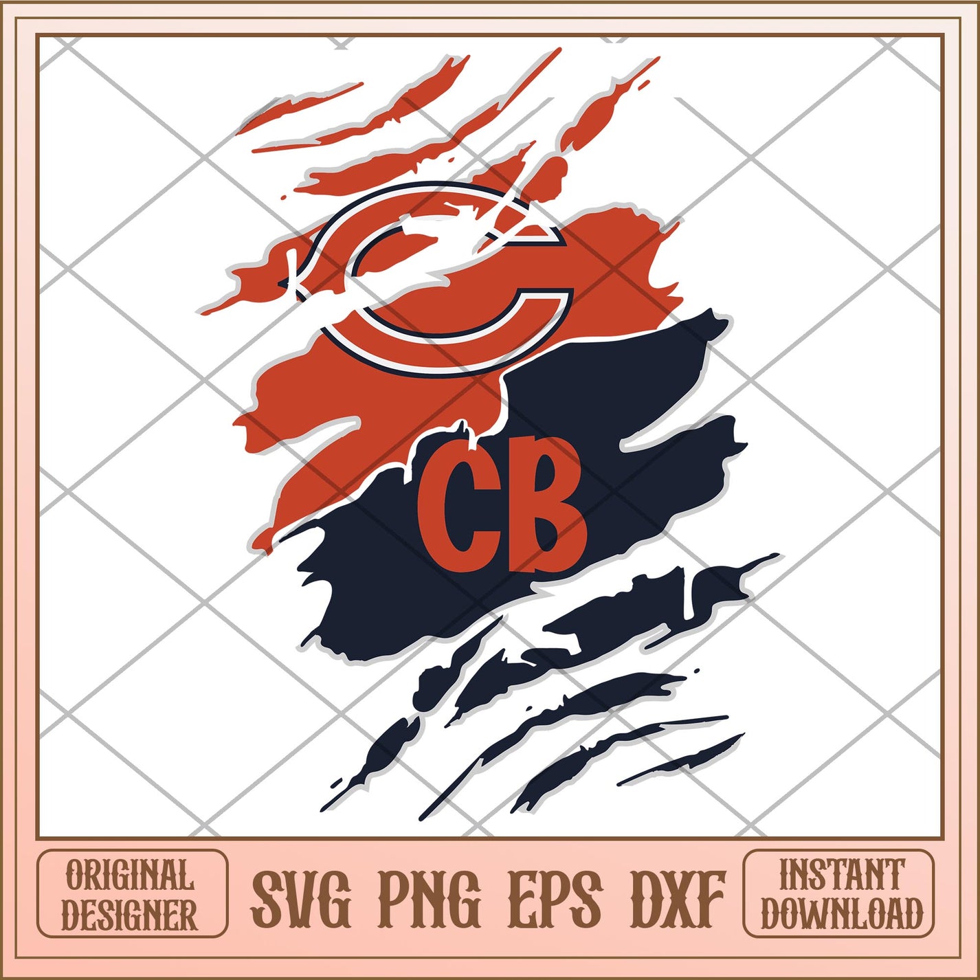 Chicago Bears svg, ncaa characters svg, digital download – svg files ...