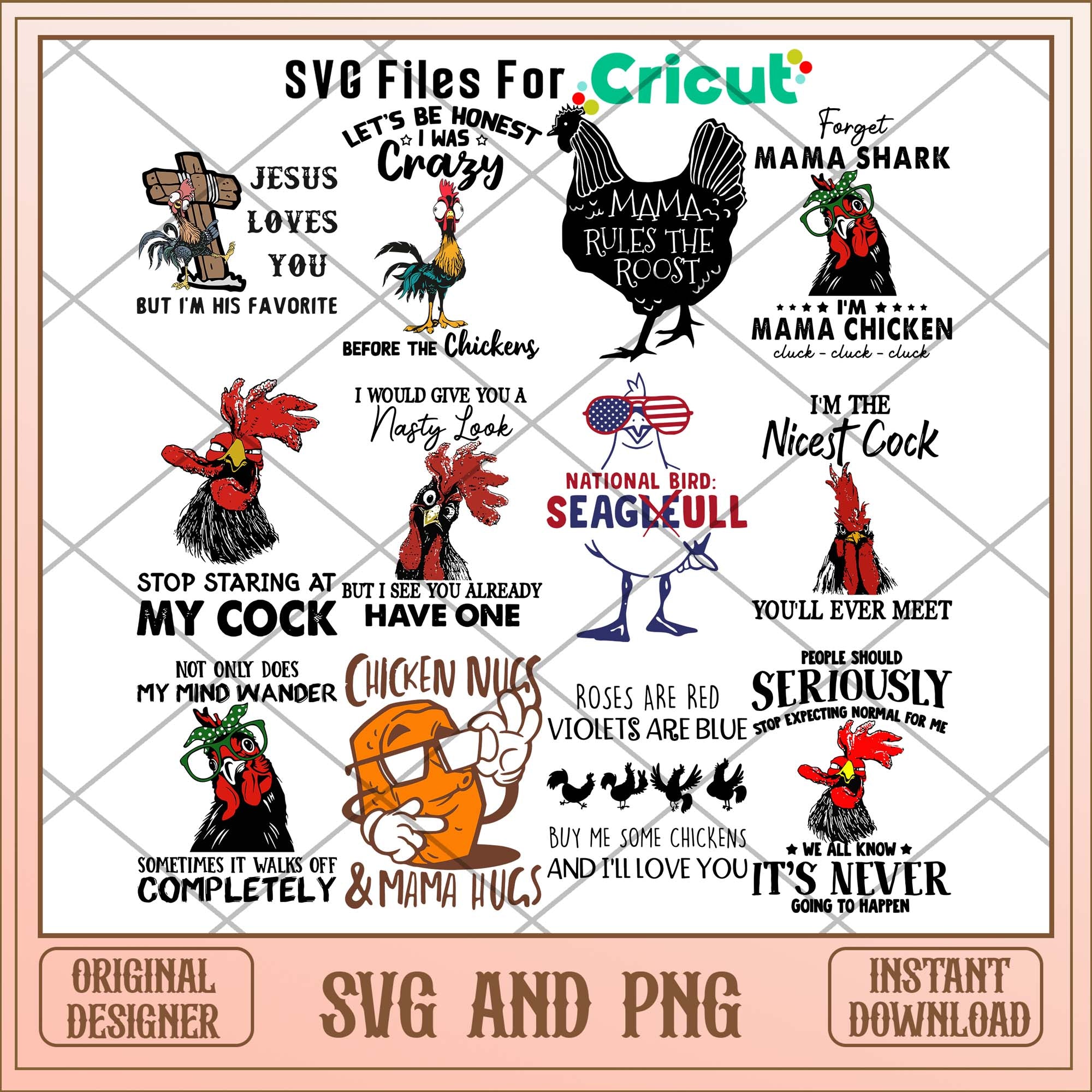 Nicest Chicken spirit svg bundle, Animal svg bundle - Svgfileforcricut ...