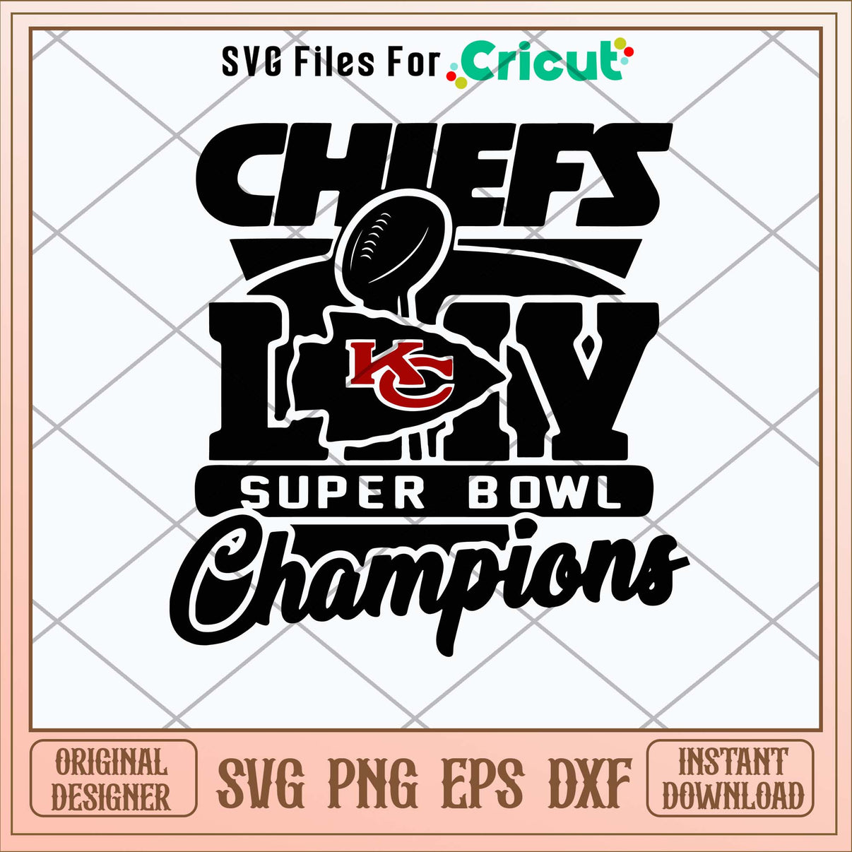Chiefs Super Bowl Champions Svg-Svgfilesforcricut – svg files for cricut
