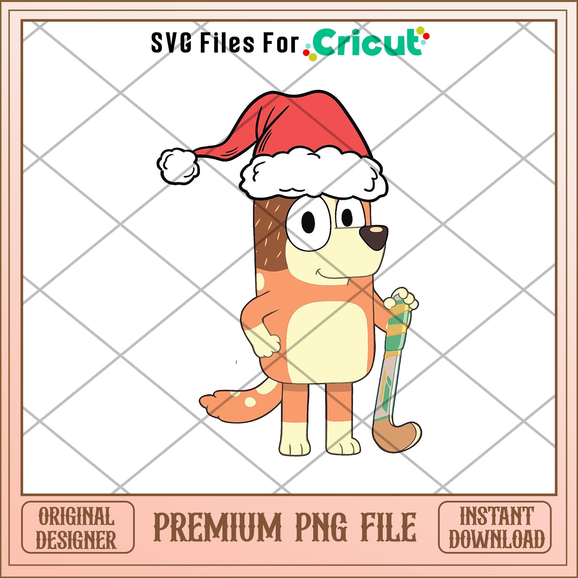 Chilli Christmas png, Bluey characters png, Digital Download – svg ...