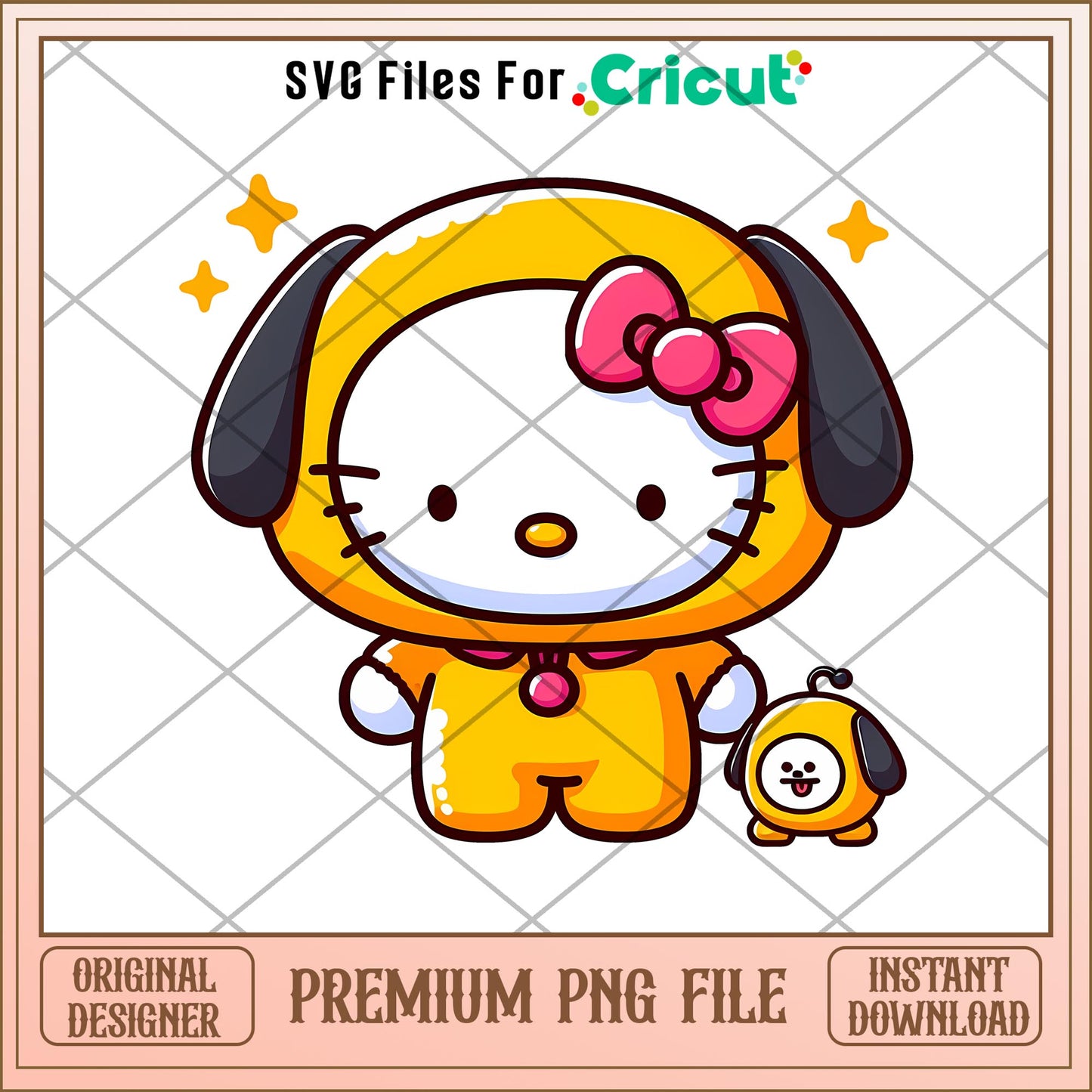 Chimmy BTS Hello Kitty png, quotes png, png, digital download – svg ...