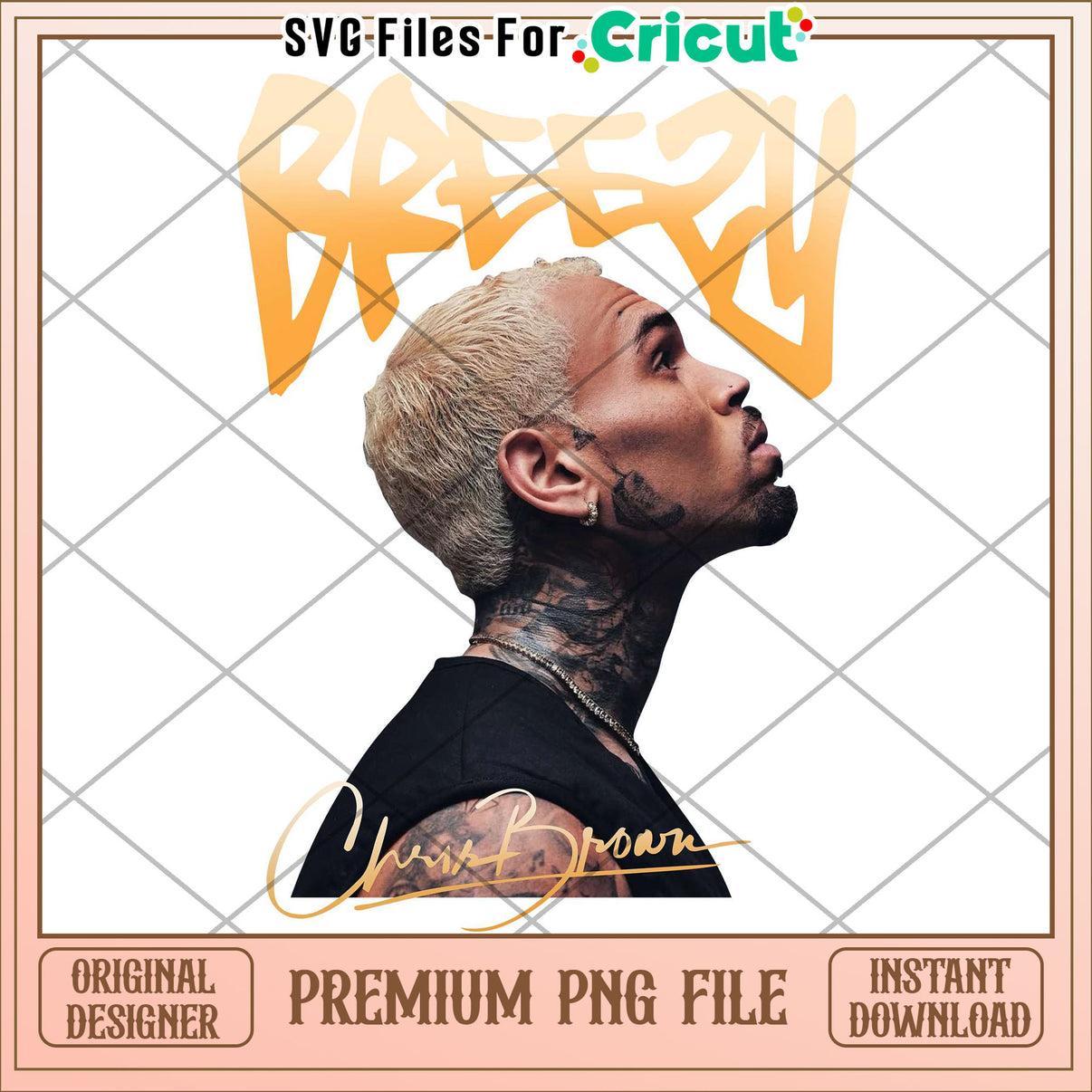 Chris brown breezy png, rnb artist style png, hip hop vibe png – svg ...