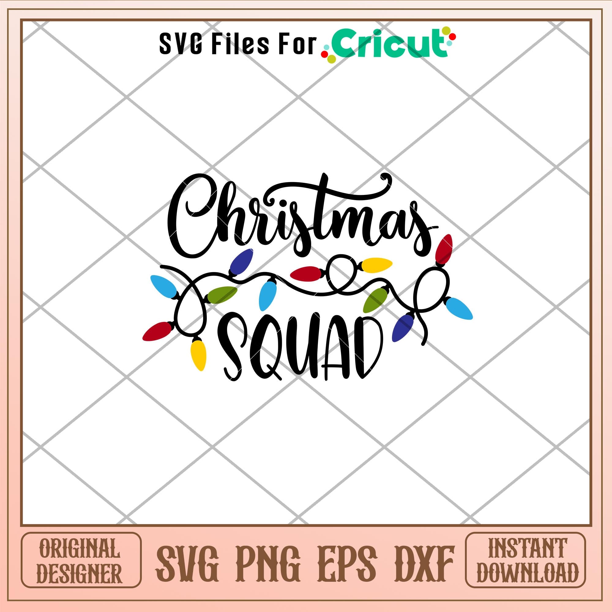 Christmas Squad, Christmas Squad Svg – svg files for cricut