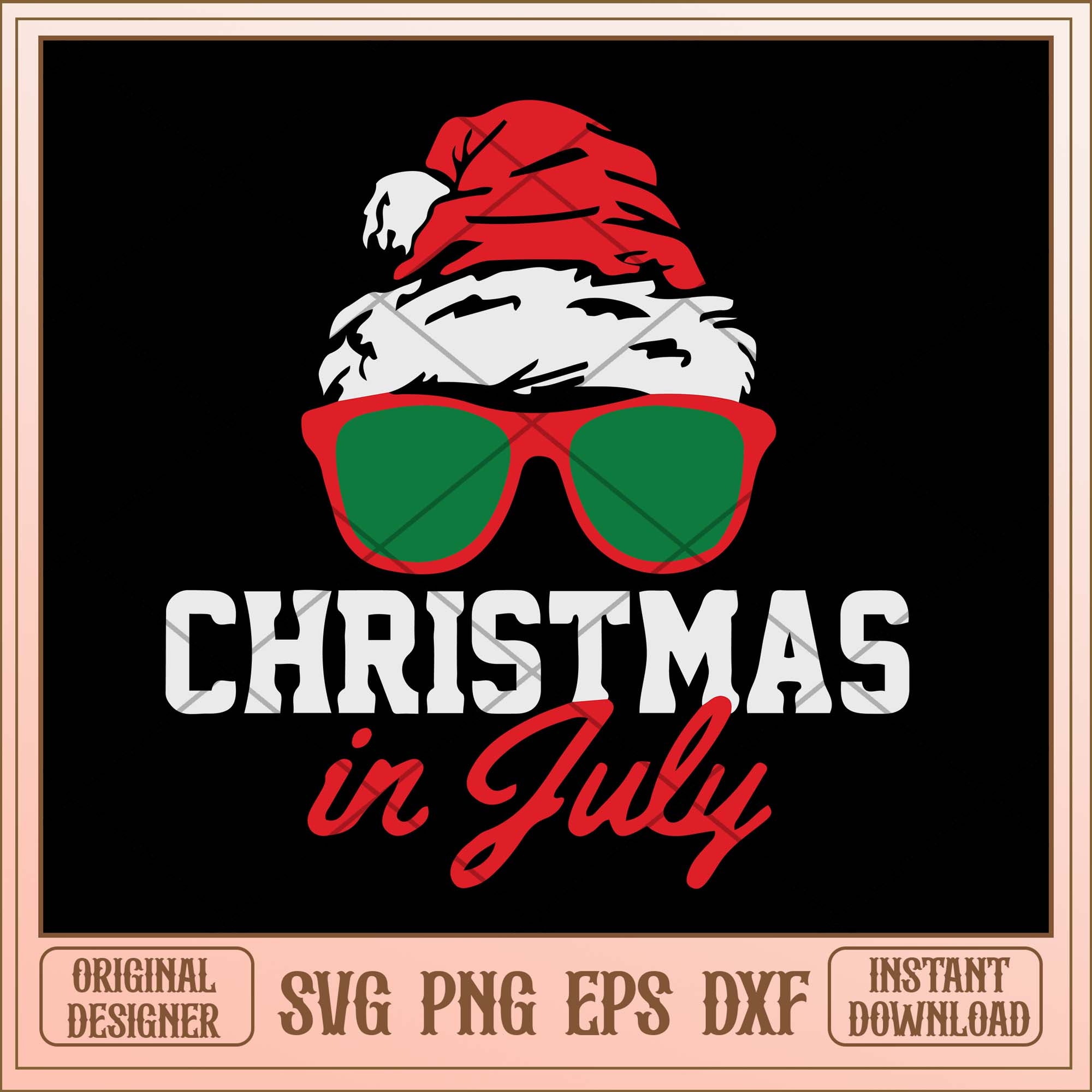 Christmas in July svg, Christmas July Santa hat svg bundle – svg files ...