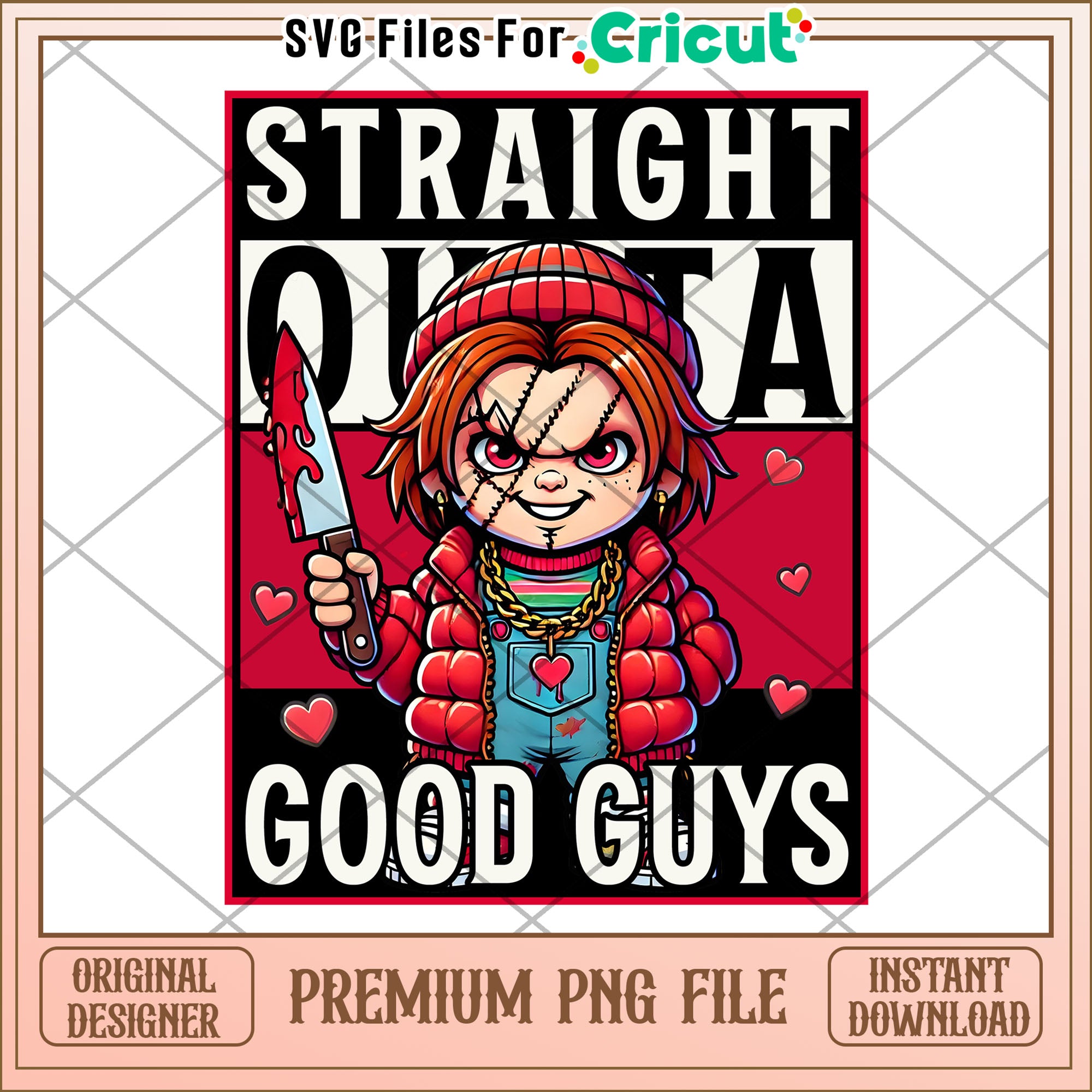 Chucky PNG Sublimation Design Good Guys – svg files for cricut