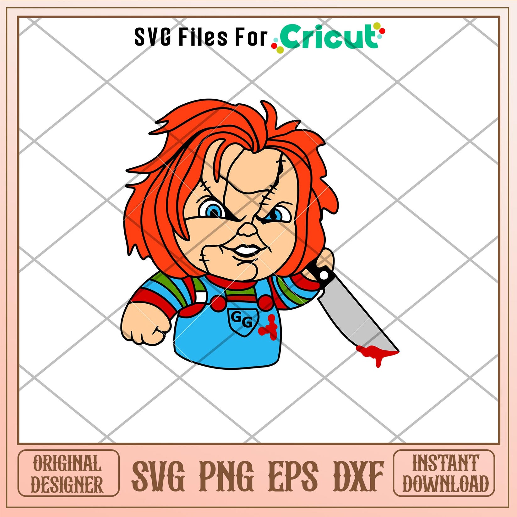 Chucky, Chucky Svg – svg files for cricut