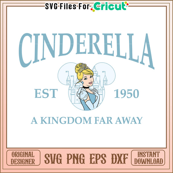 Cinderella SVG Design Instant Download – svg files for cricut