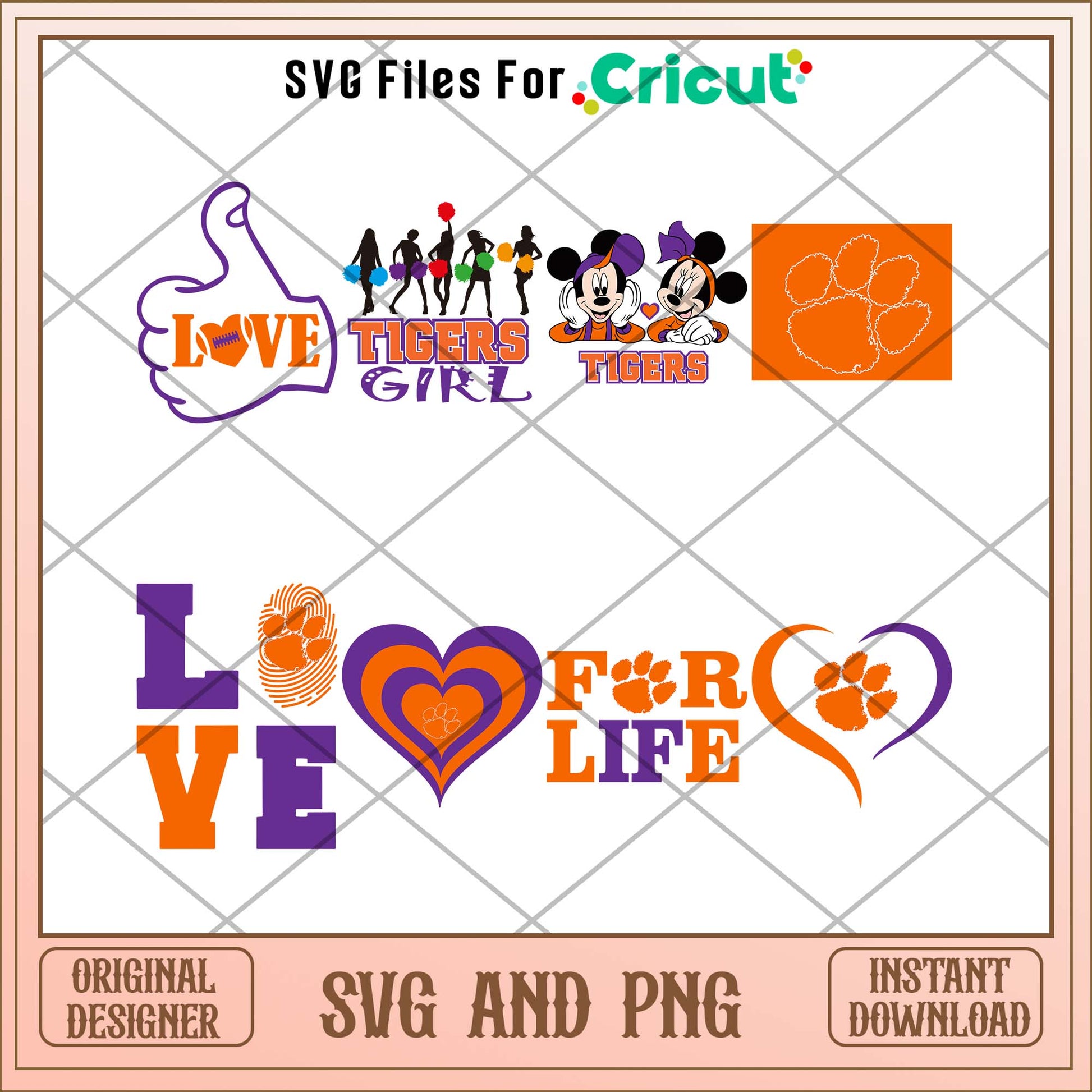 ClemsonTigers love svg, Clemson Tigers svg bundle, NCAA svg – svg files ...