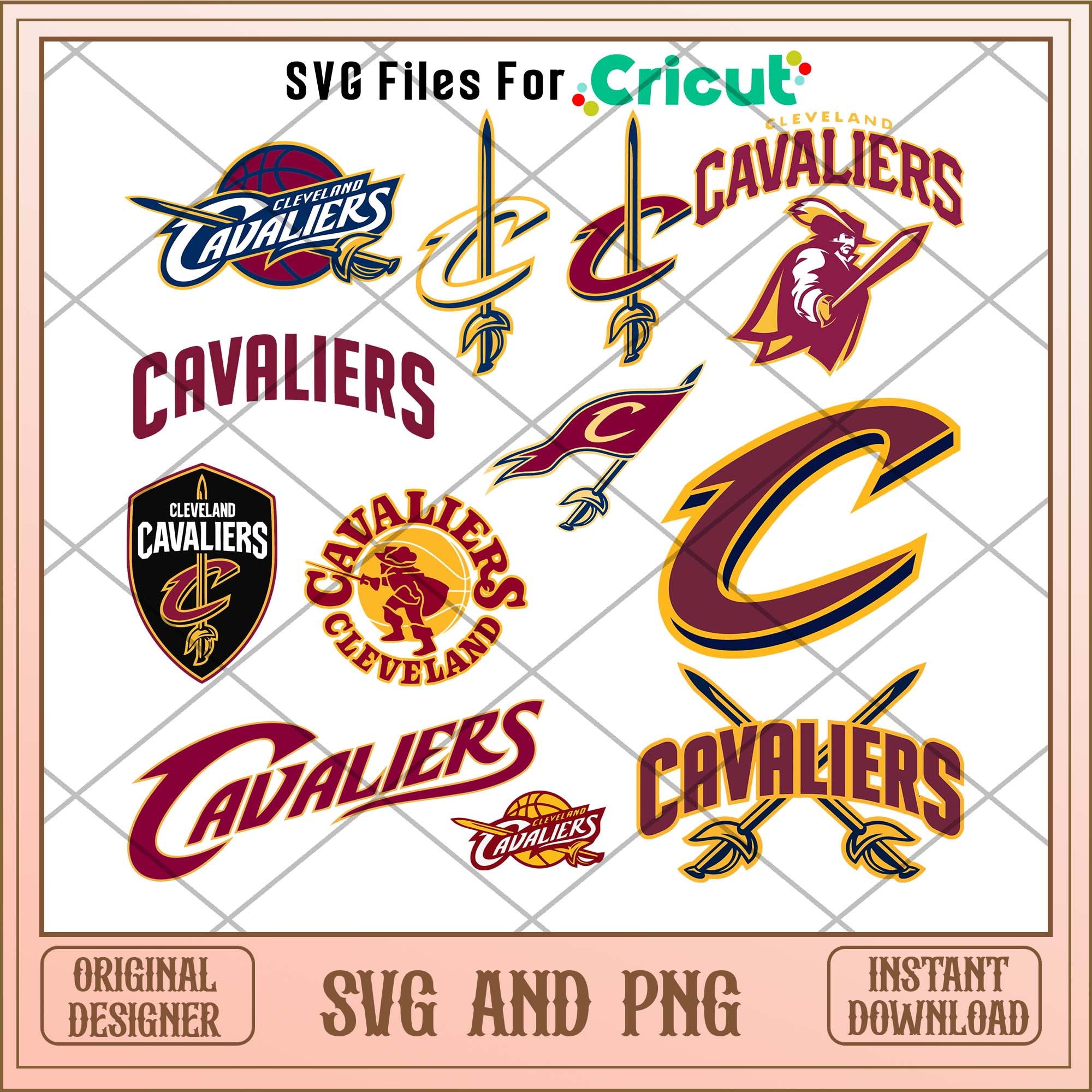 Cleveland logo svg, Cleveland Cavaliers svg bundle, NBA svg – svg files ...