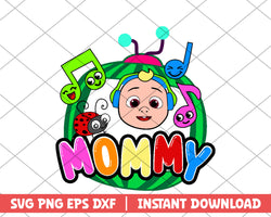 Cocomelon mommy cartoon svg – svg files for cricut