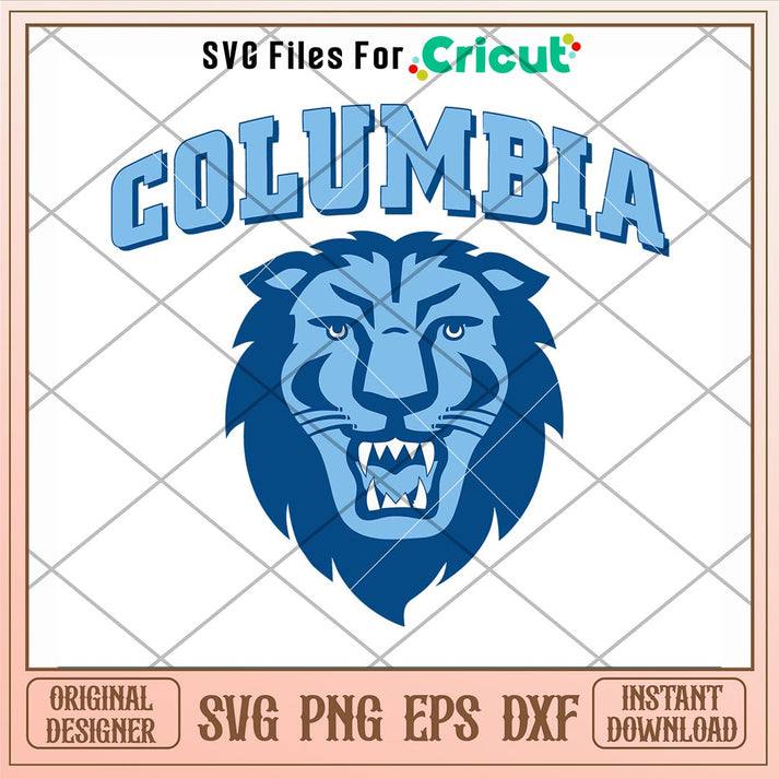 Columbia Lions Logo Svg, Columbia Lions Svg, NCAA Svg – svg files for ...