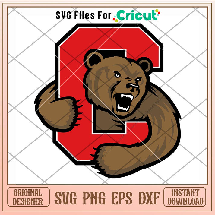 Cornell Big Red Logo Svg, Cornell Big Red Svg, NCAA Svg – svg files for ...