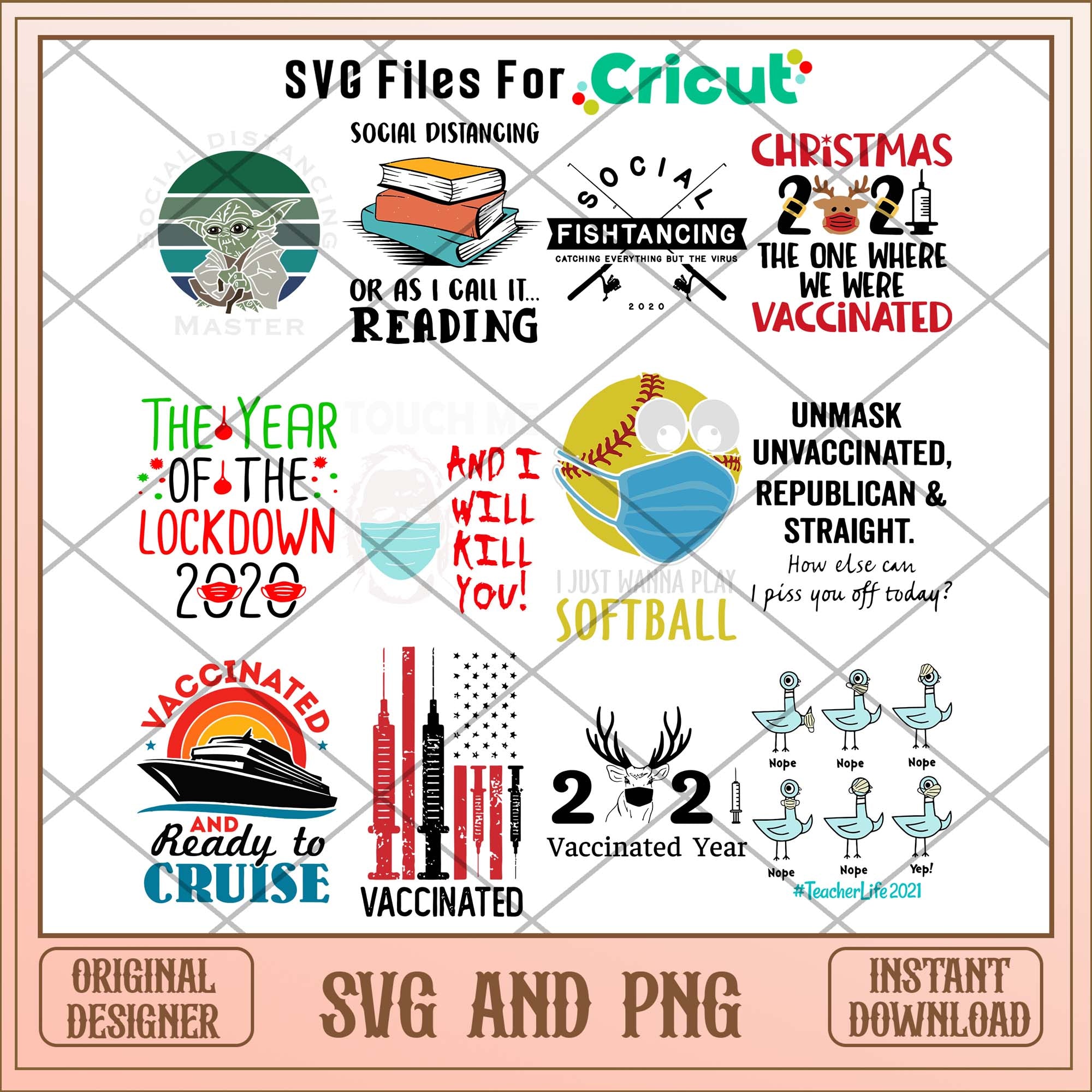 Corona lockdown svg bundle, Cute art svg bundle - Svgfileforcricut ...