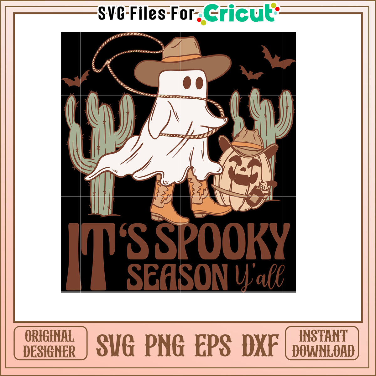 Cowboy Ghost Halloween SVG – svg files for cricut