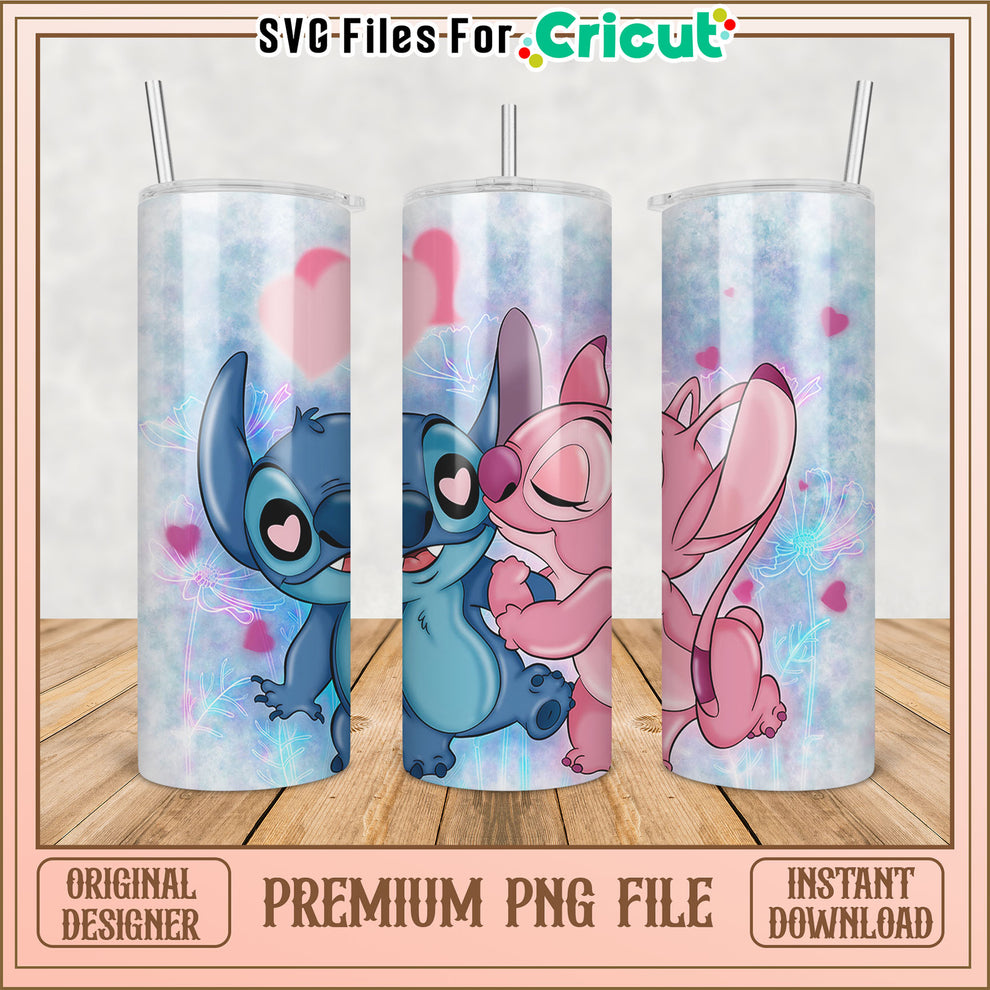 Cute Love Tumbler PNG Design for Cricut Crafts Download – svg files for ...