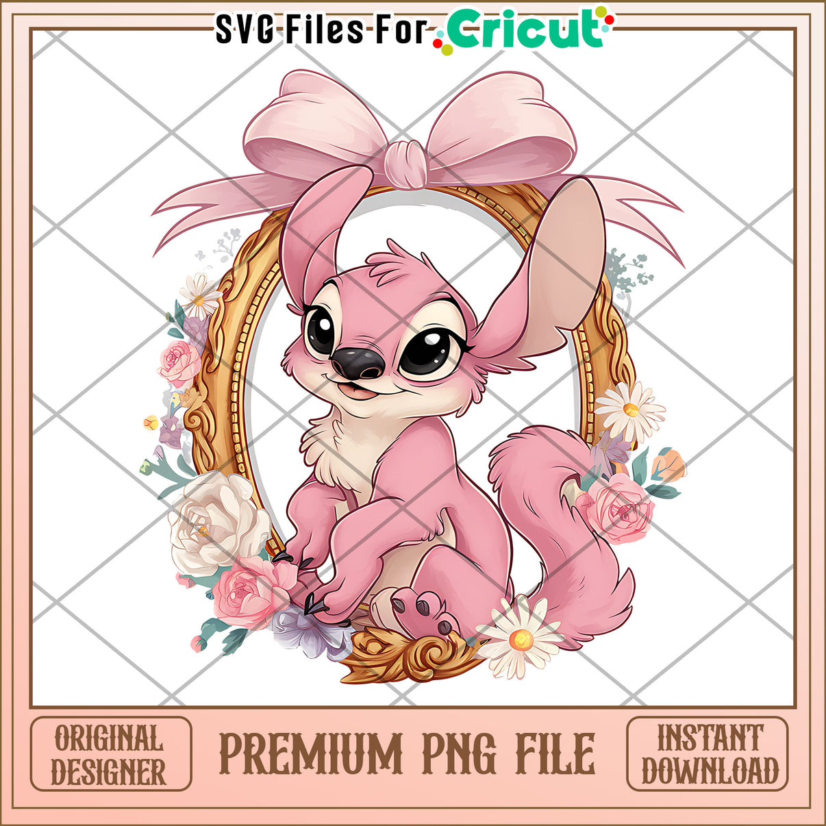 Cute Pink Character Design, Perfect for Craft Projects and More – svg ...