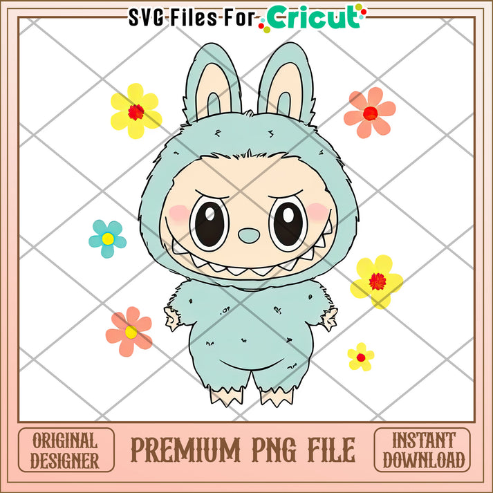 Cute blue labubu png, labubu halloween png, pop mart labubu dolls png ...
