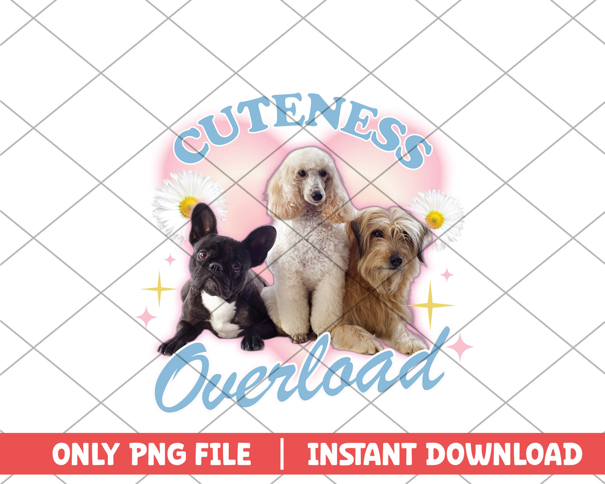 Cuteness overload trending png – svg files for cricut