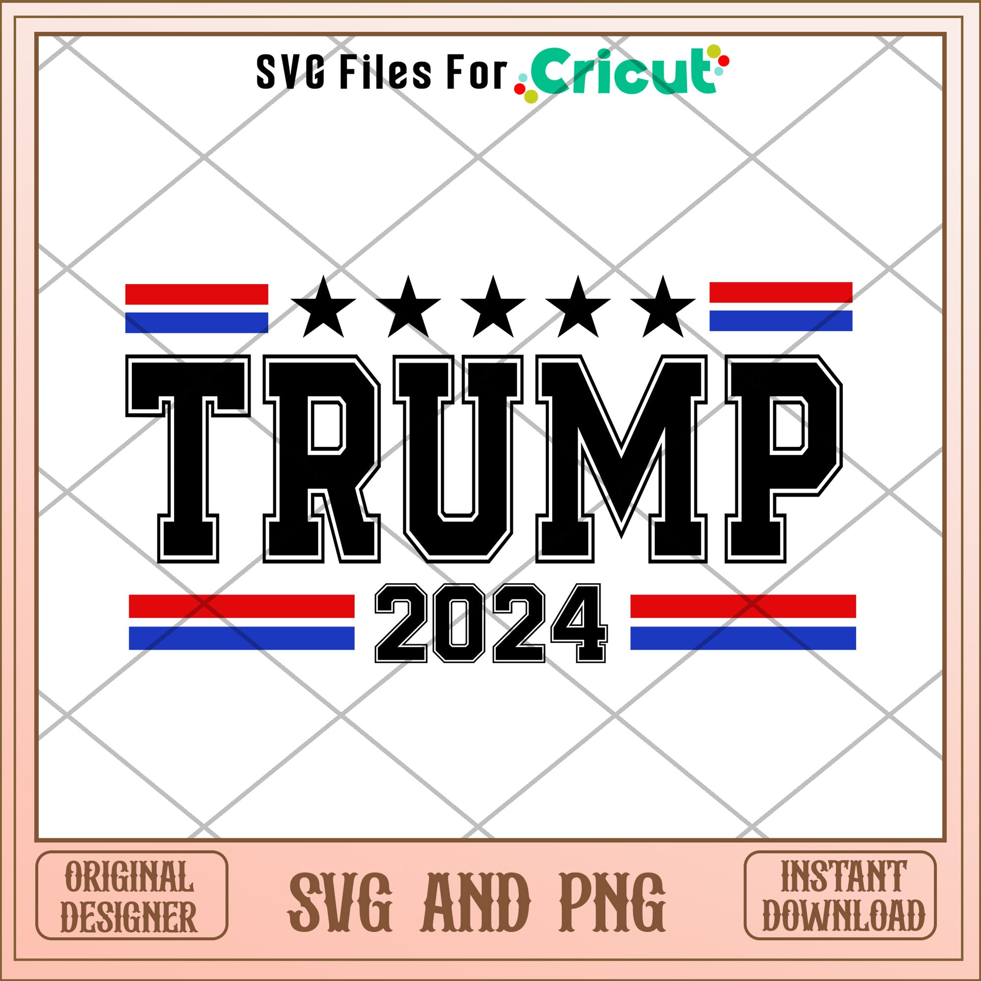Donald trump 2024 SVG instant download – svg files for cricut