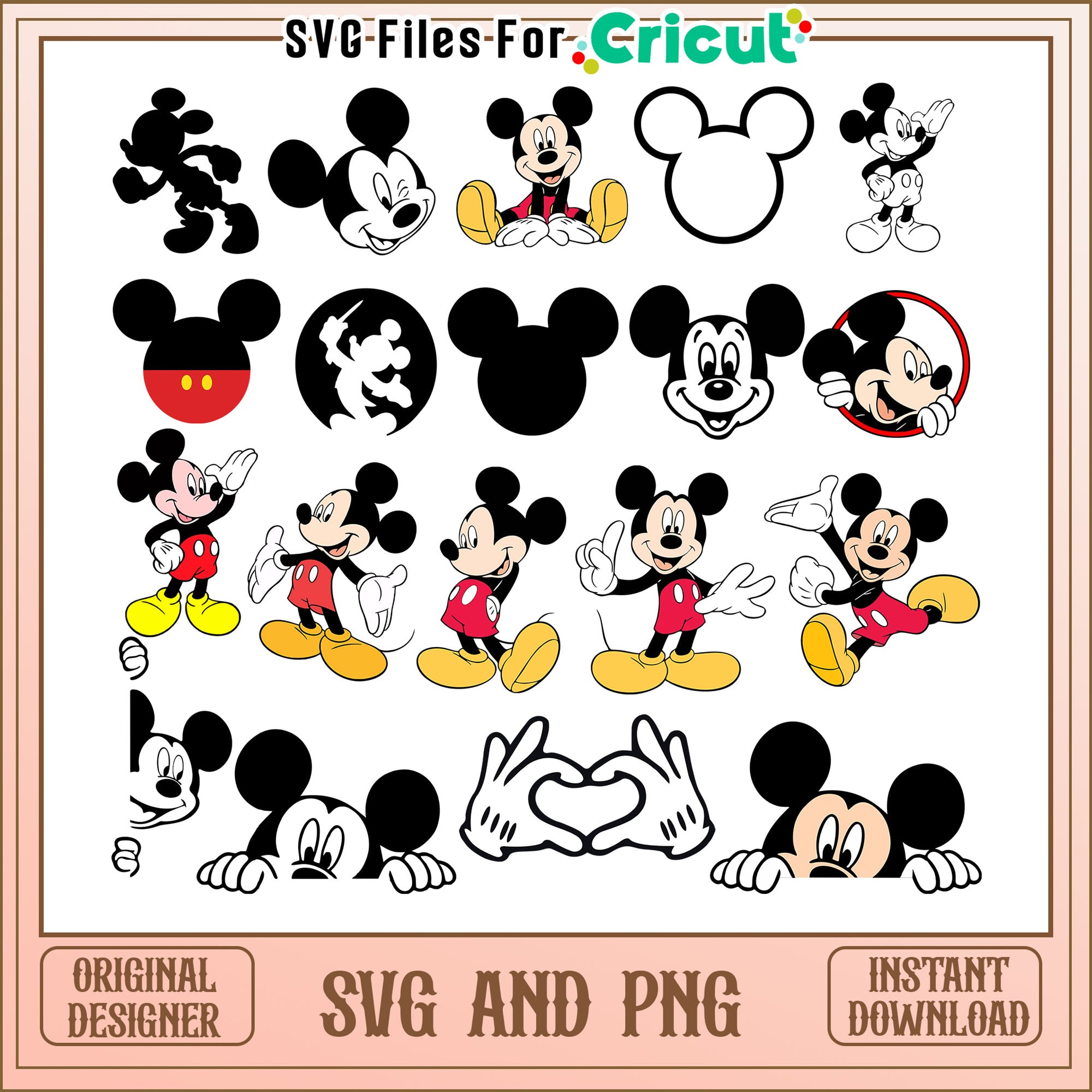Disney mickey mouse bundle svg, mickey mouse svg, disney svg – svg ...