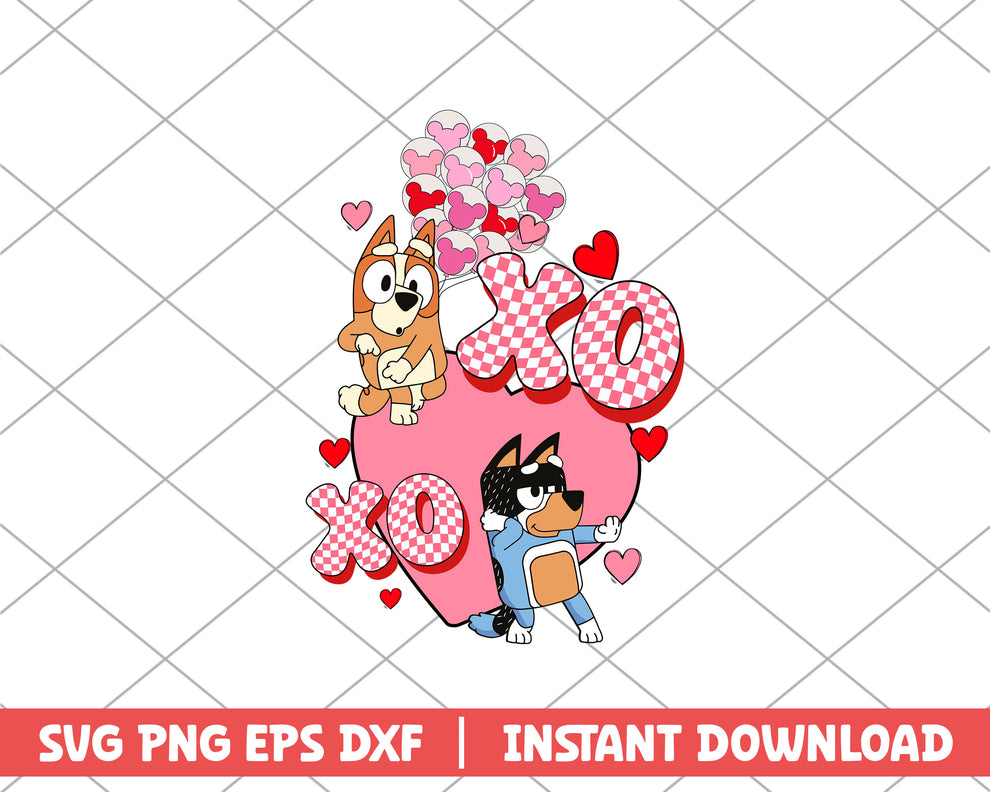 Dad and mom xoxo cartoon svg – svg files for cricut