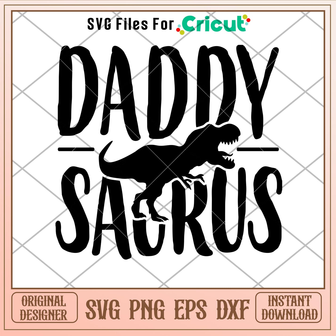 Daddy Saurus, Daddy Saurus Svg – svg files for cricut