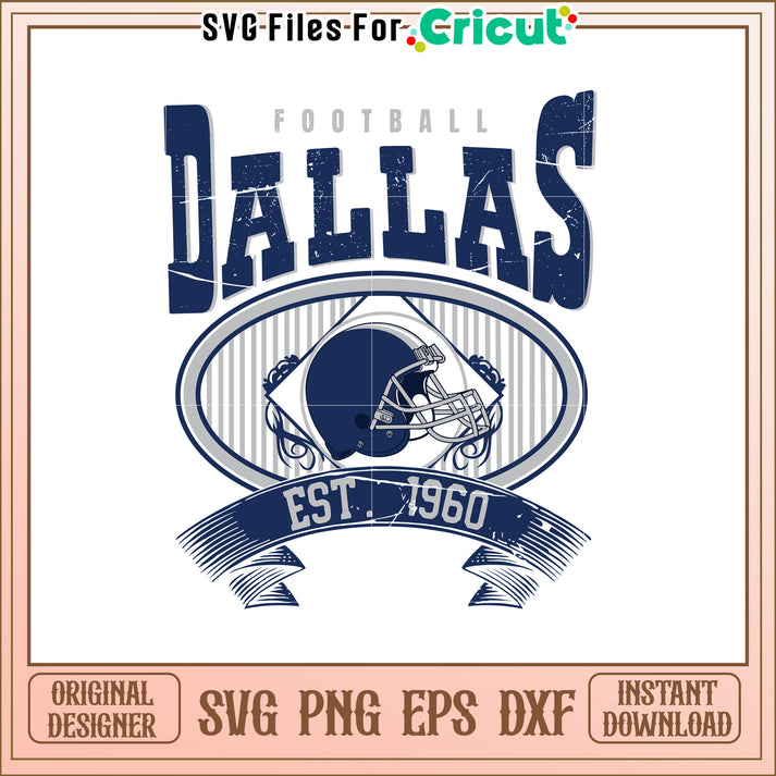 Dallas Football SVG Design for Fans and Crafters – svg files for cricut