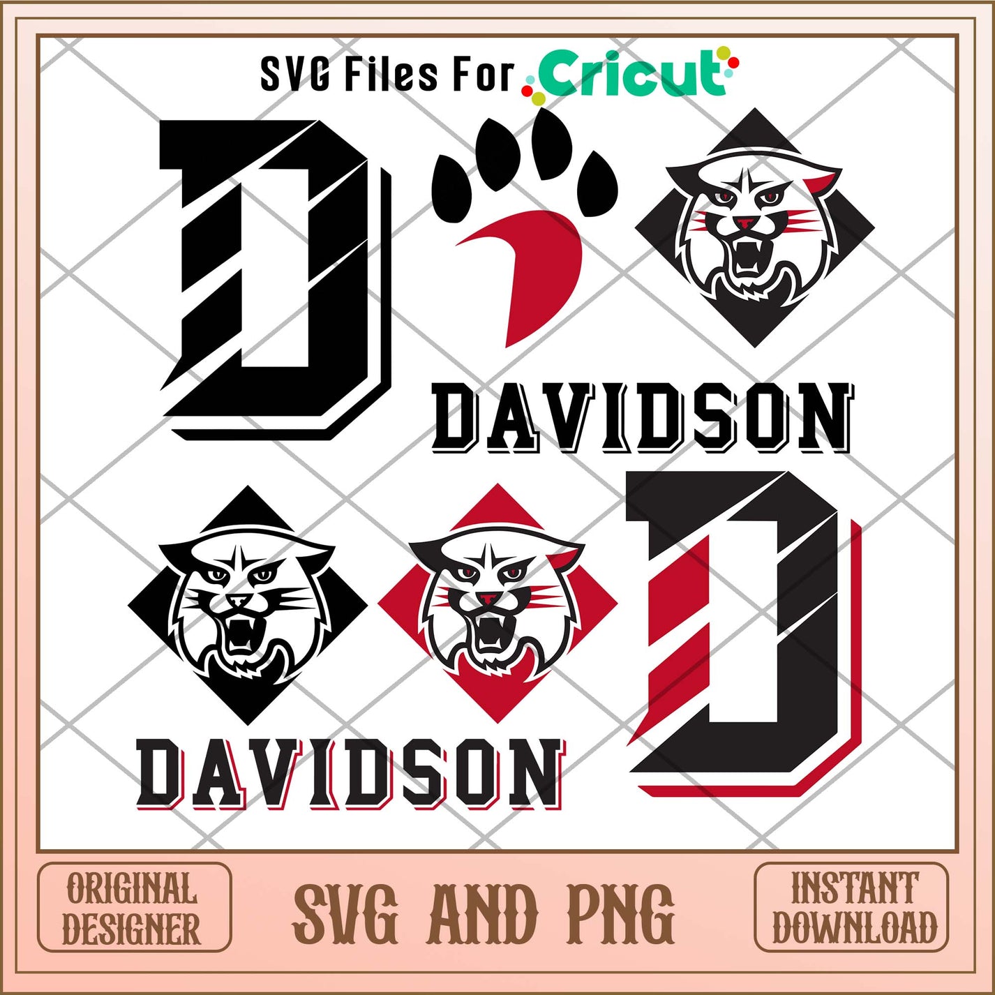 Davidson Wildcats svg, Davidson Wildcats svg bundle, NCAA svg – svg ...