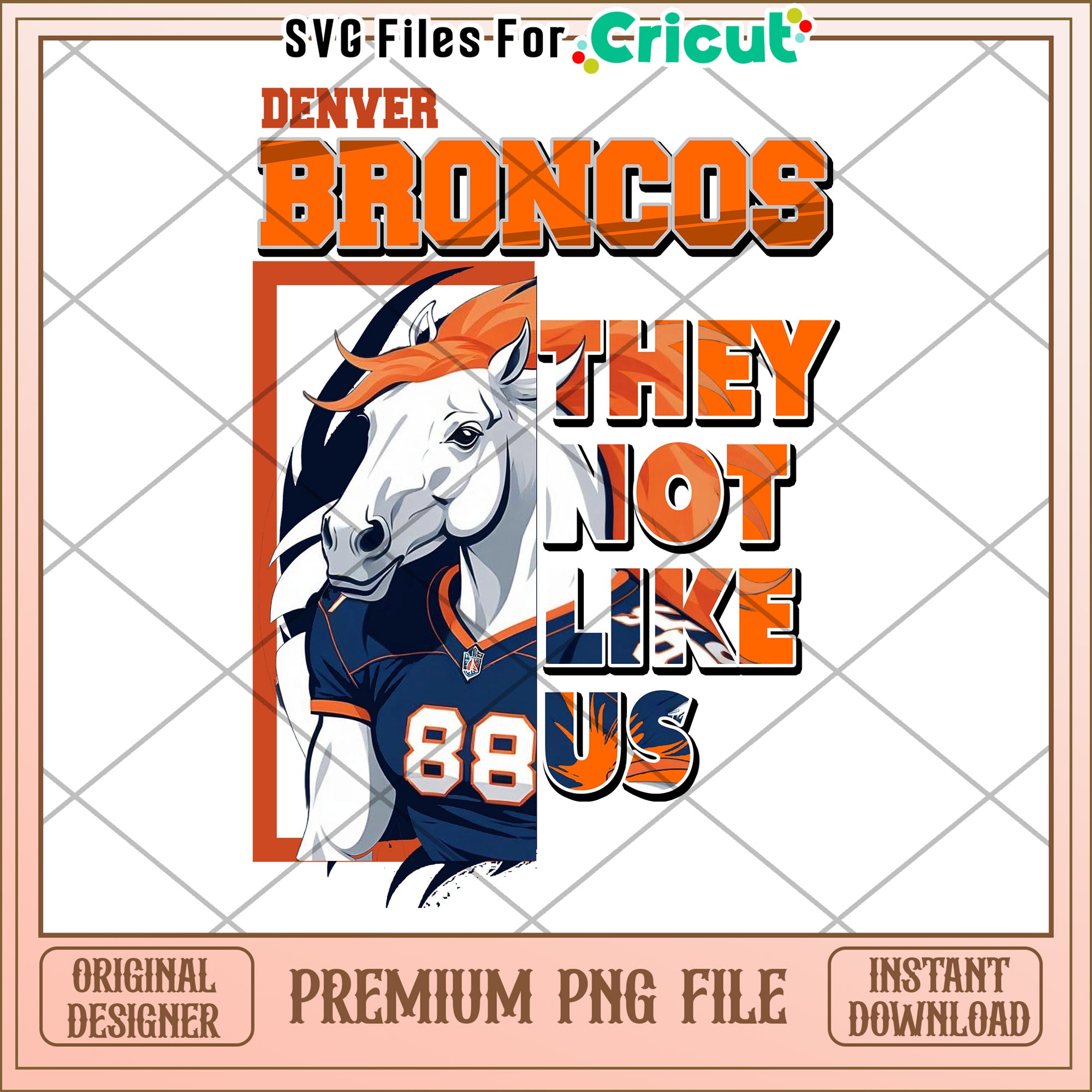Denver Broncos PNG Design for Cricut, Instant Download Available – svg ...