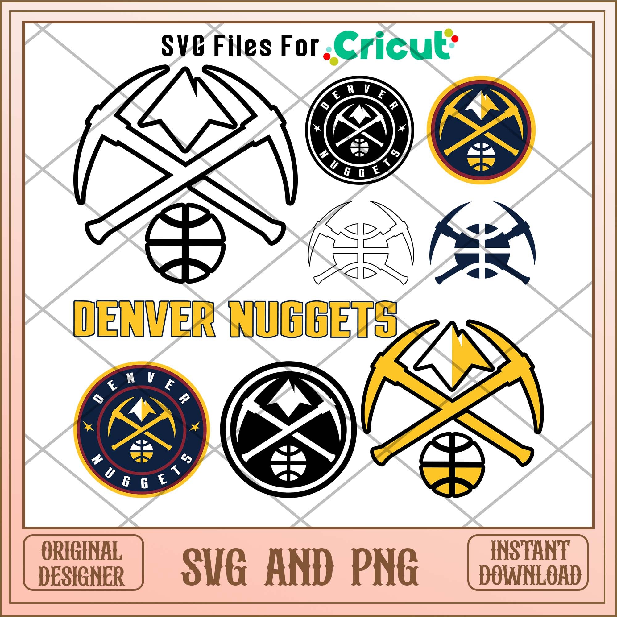 Denver Nuggets logo svg, Denver Nuggets svg bundle, NBA svg – svg files ...