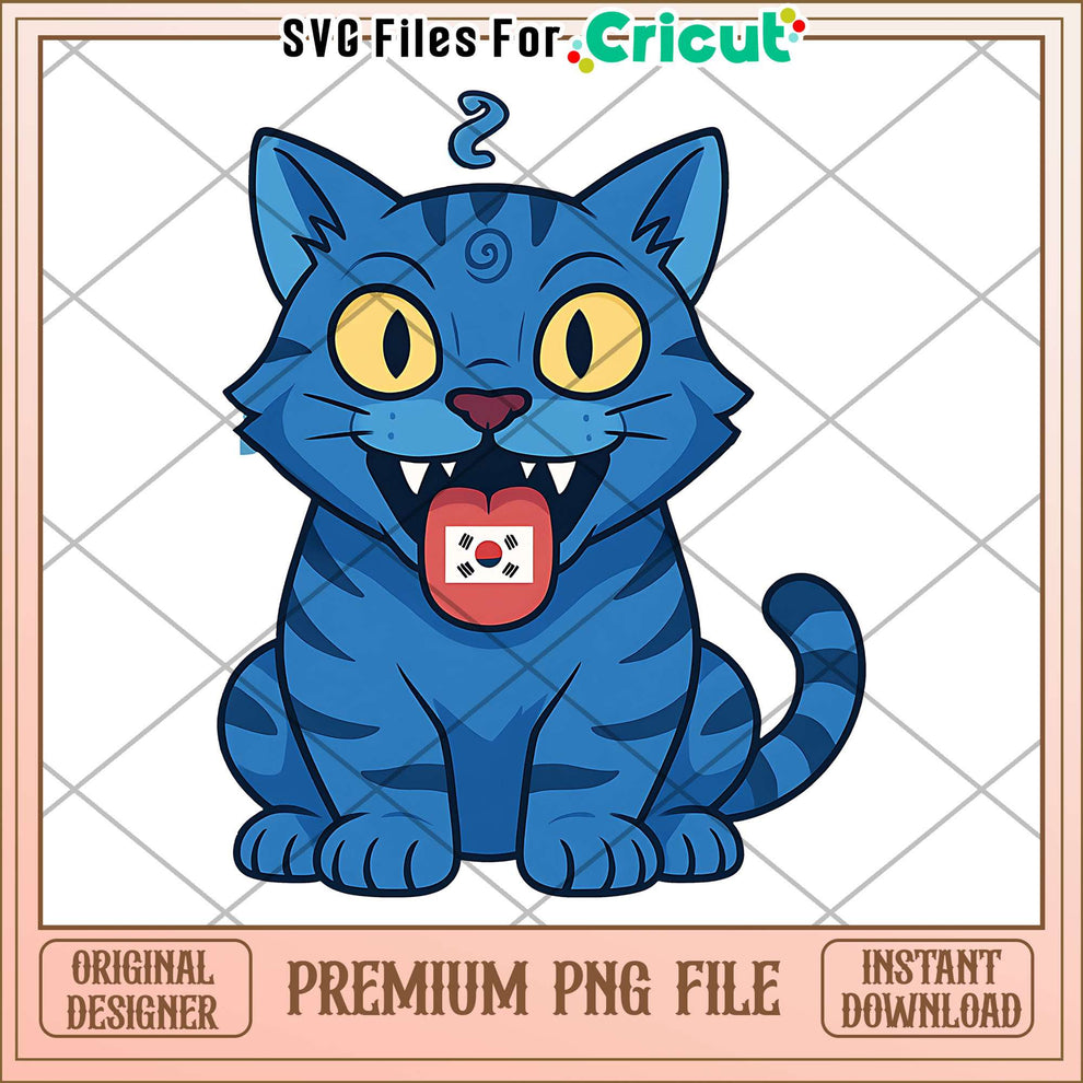 Derpy the blue tiger png, saja boys warrior png, kpop hero png – svg ...