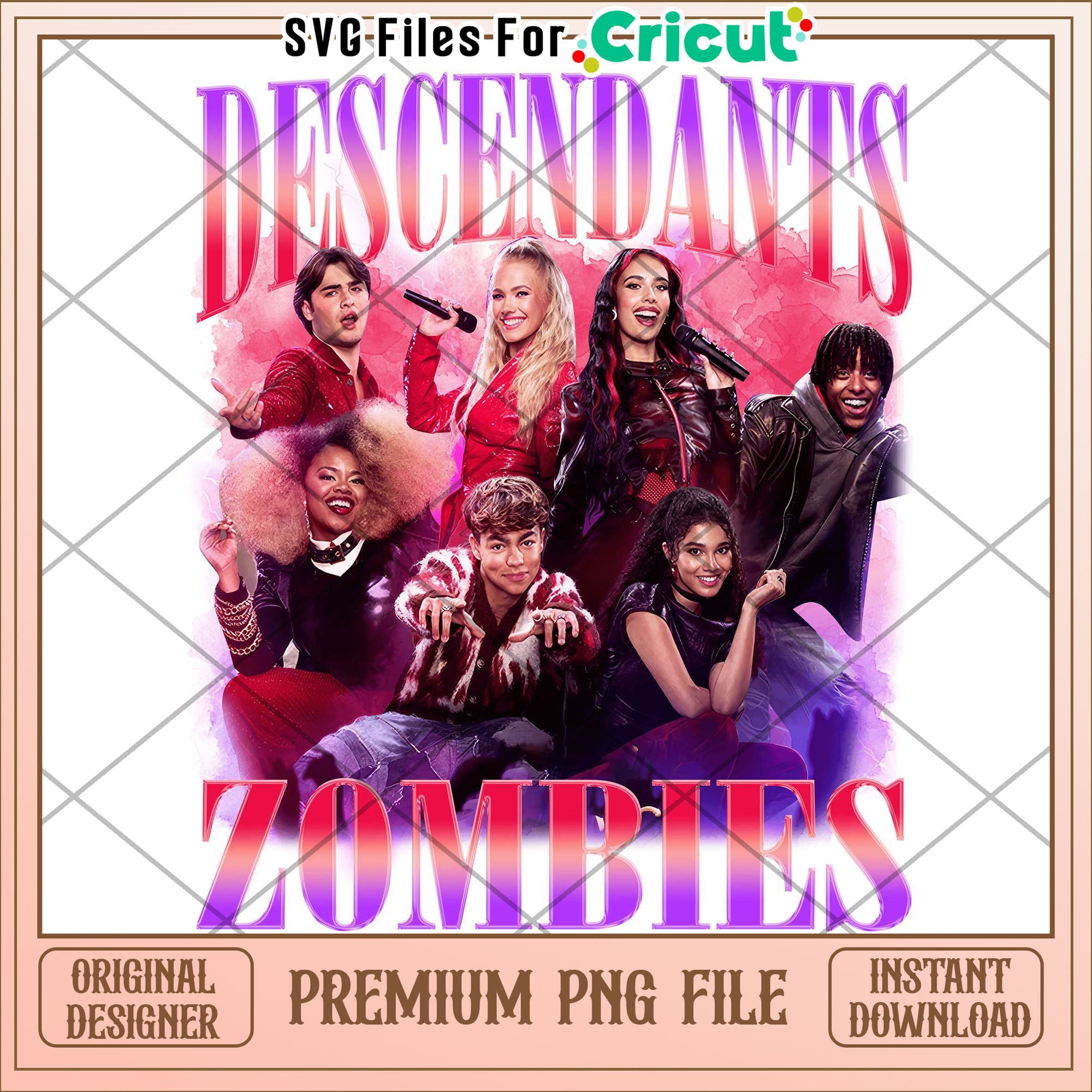 Descendants zombies png, disney crossover png, teen fantasy style png ...