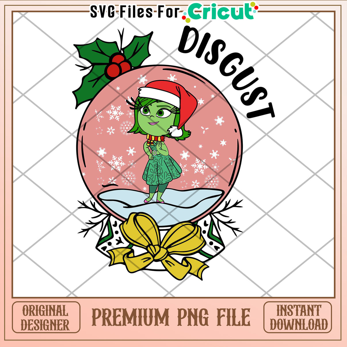 Disgust Christmas PNG Sublimation – svg files for cricut